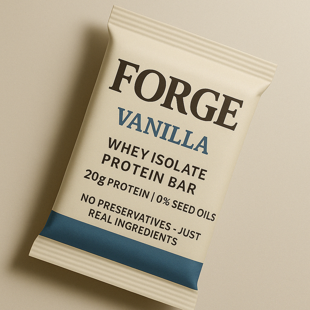 Forge Protein Bar - Real nourishment. No compromise.